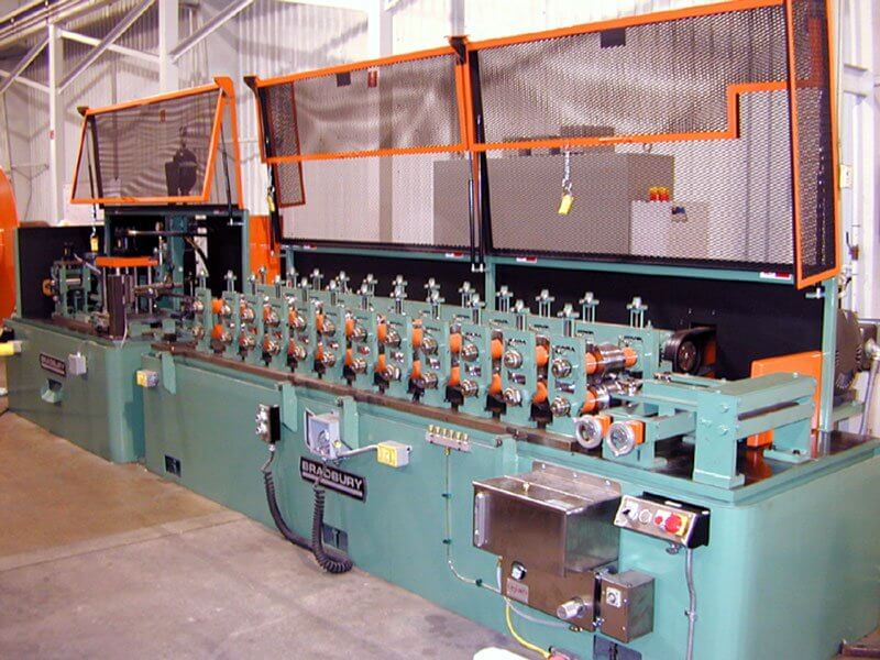 Bradbury Group Garage Door Production Lines - Slat Roll Formers