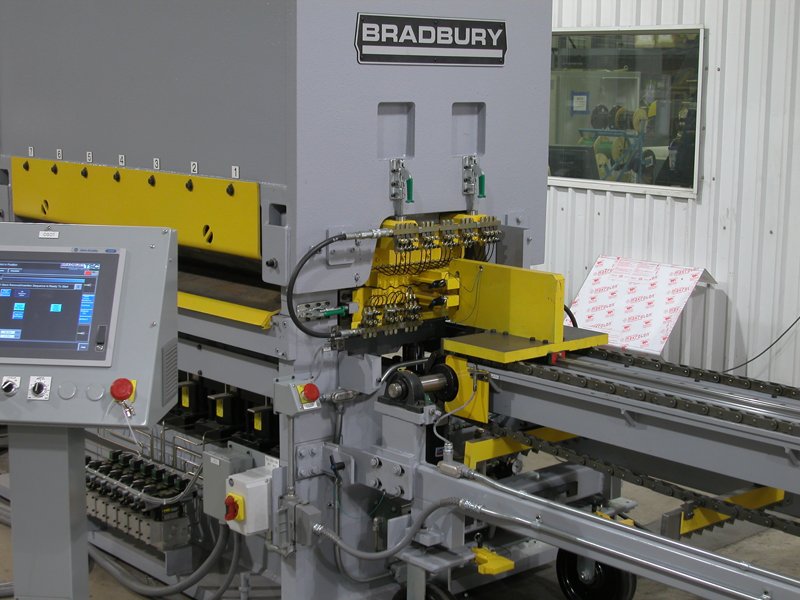 Bradbury Group Leveling - Roll Stack Sheet Removal