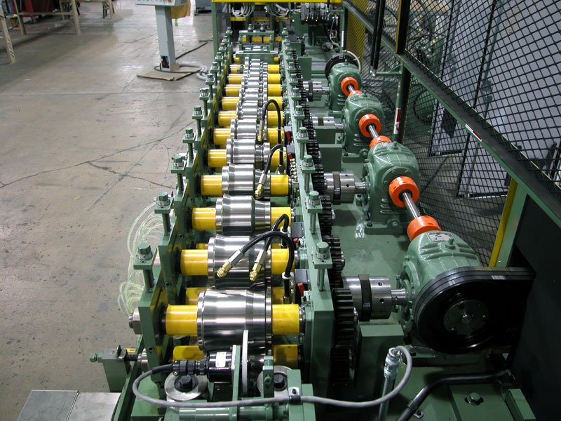 Bradbury Group Garage Door Production Lines - Slat Roll Formers