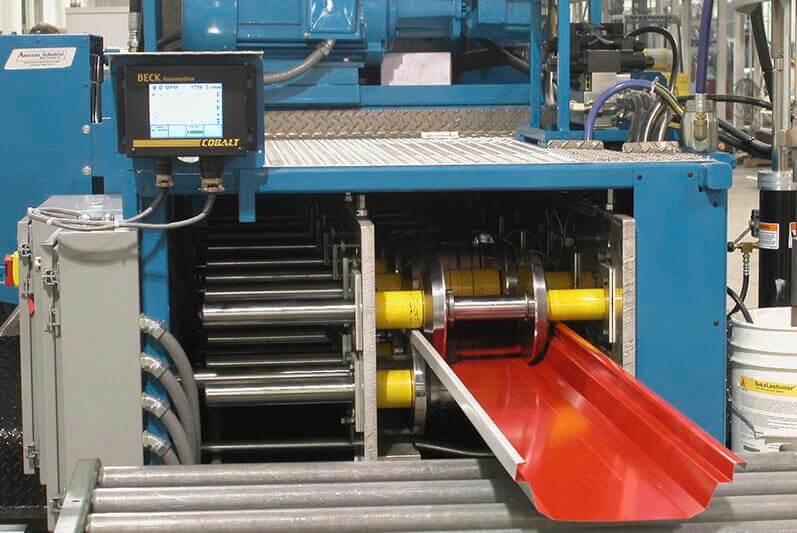 Bradbury Standing Seam Roll Former