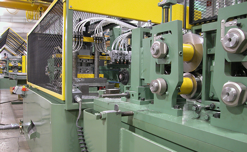 Bradbury Group Garage Door Production Lines - Slat Roll Formers