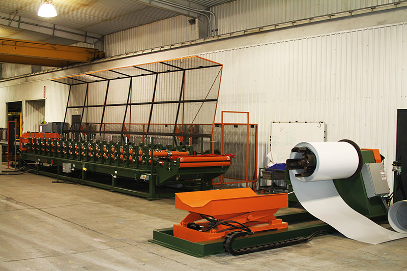 Bradbury Post Cut Panel Lines with Stop To Cut Shear