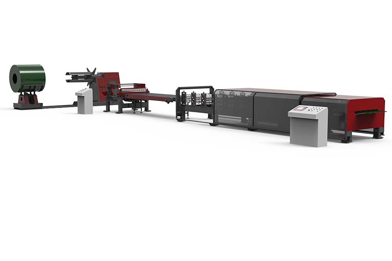 Bradbury Group Pre Cut Panel Rollforming Lines with Stop To Cut Shear
